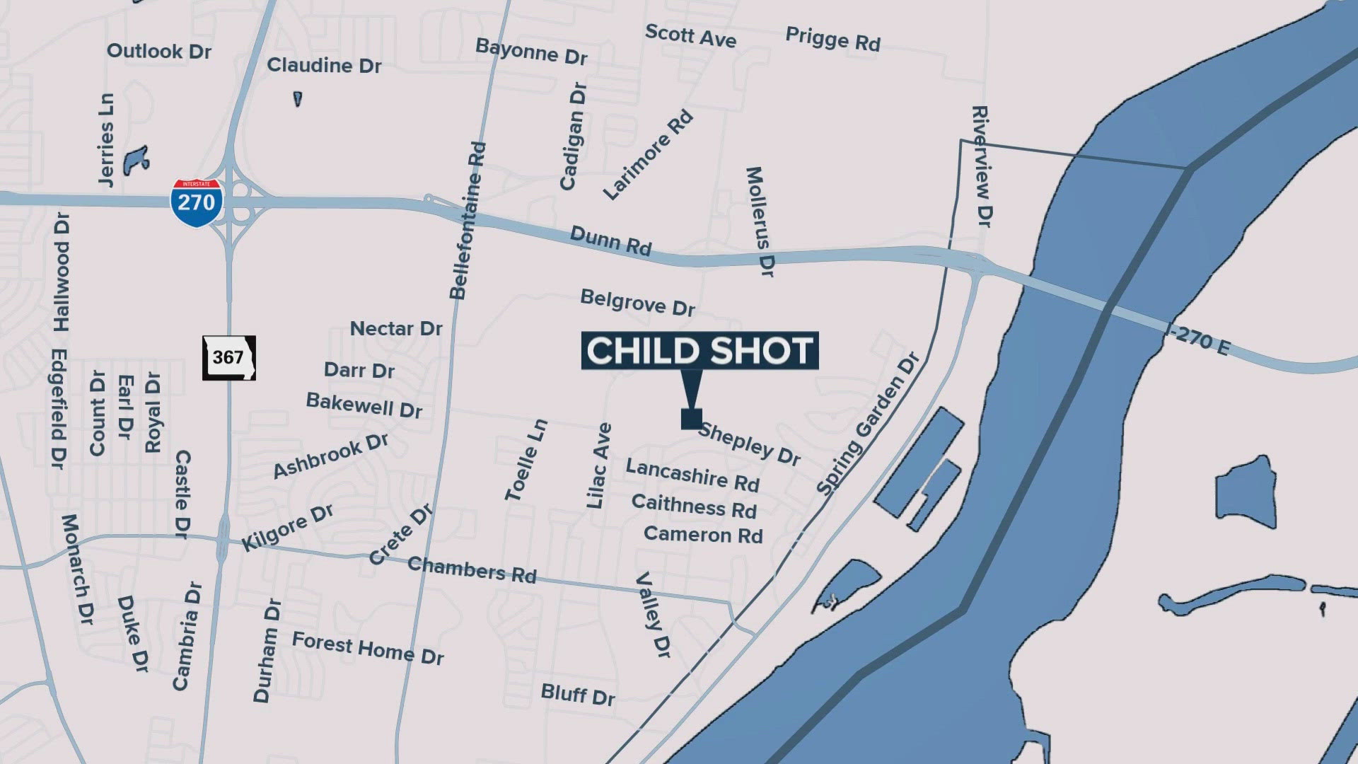 Man facing charges after 6-year-old shoots self in face in north St ...