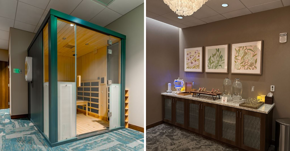 This adults-only Oklahoma spa creates a massive escape inside a busy resort