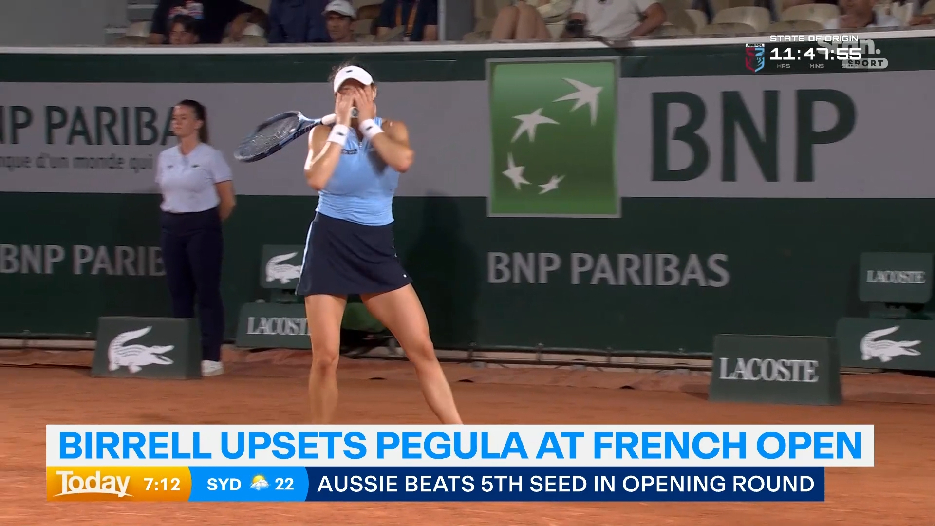 Aussie underdogs stun top-10 stars at French Open