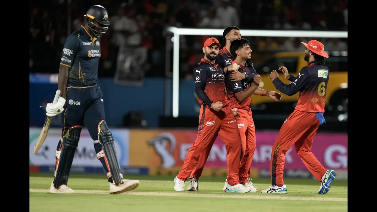 RCB qualify for the second consecutive IPL final with a 92-run win over GT