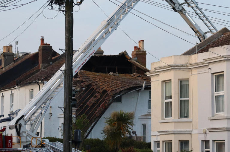 Hastings roof collapse latest: Structural engineer to assess damaged ...