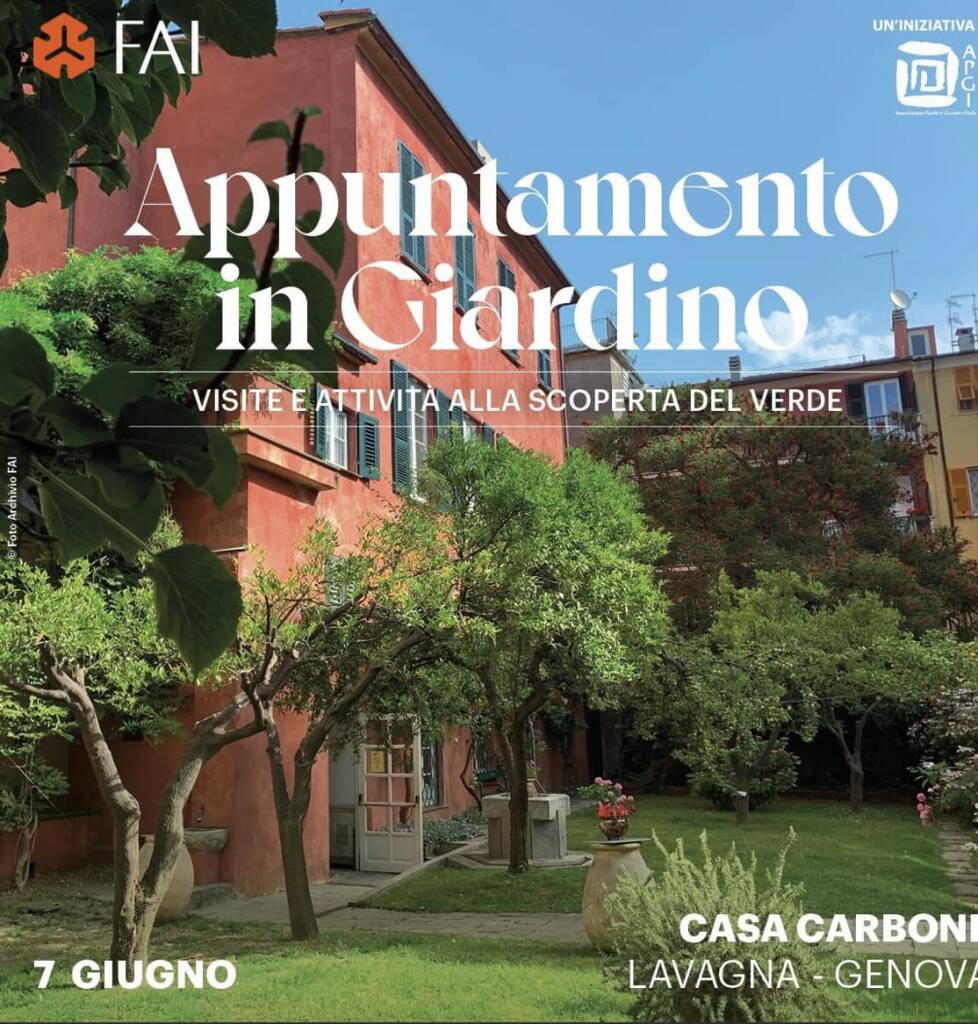Lavagna: apertura straordinaria di Casa Carbone il 7 giugno