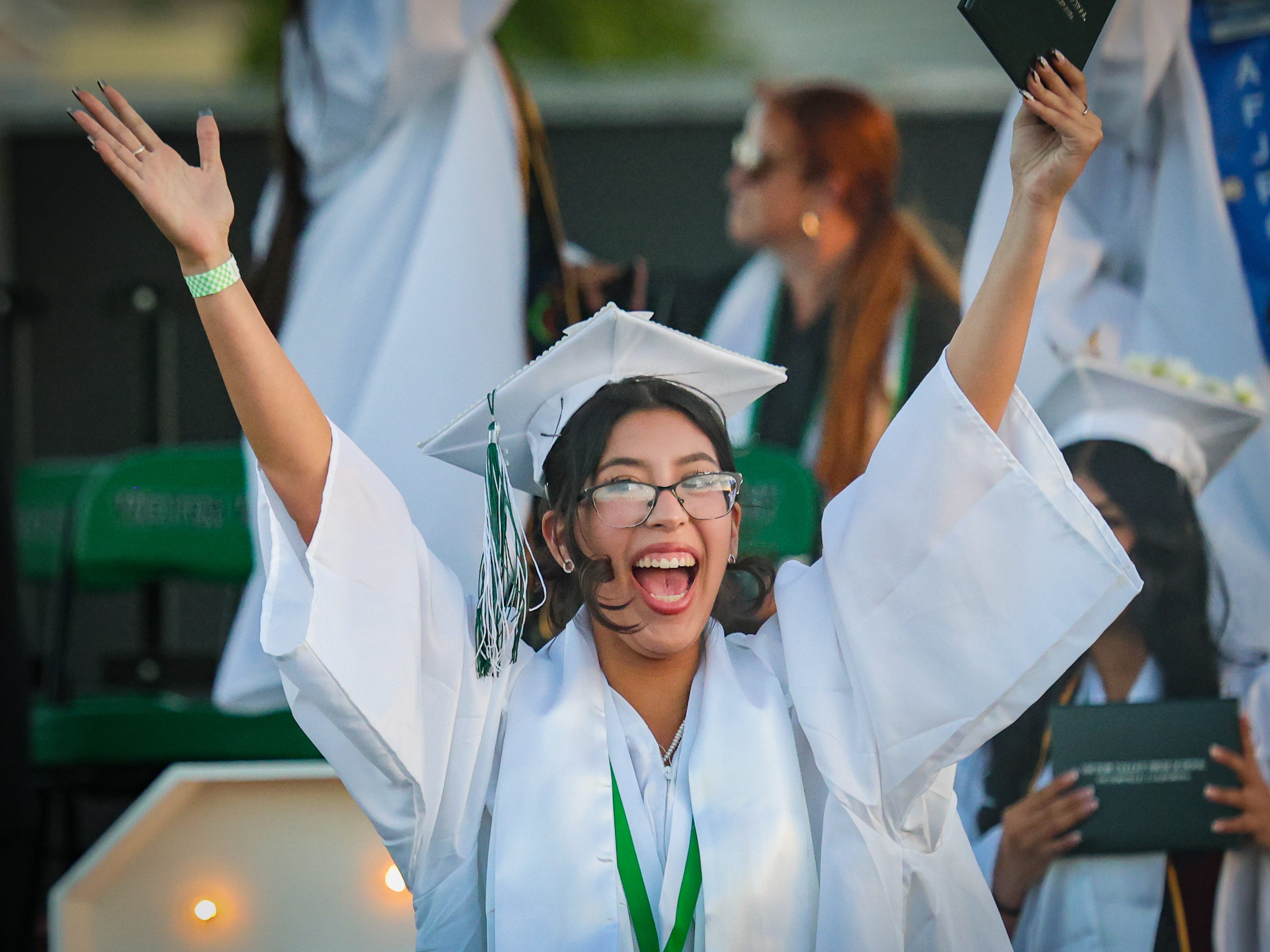 Like a bell, Jackrabbit pride rings at Victor Valley High graduation