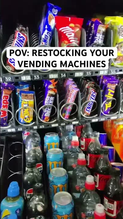 Restocking vending machines for profit!