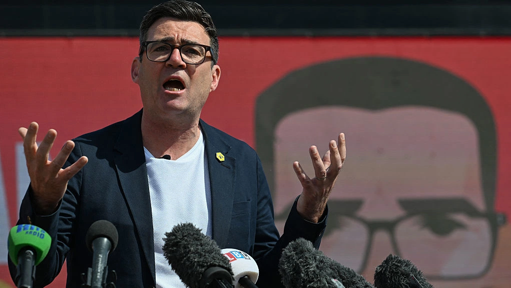 Burnham edges ahead as right-wing split shapes Makerfield race