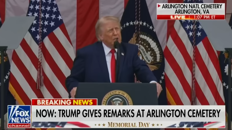 Trump Forced to Hospital Visit After Falling Asleep at Memorial Day