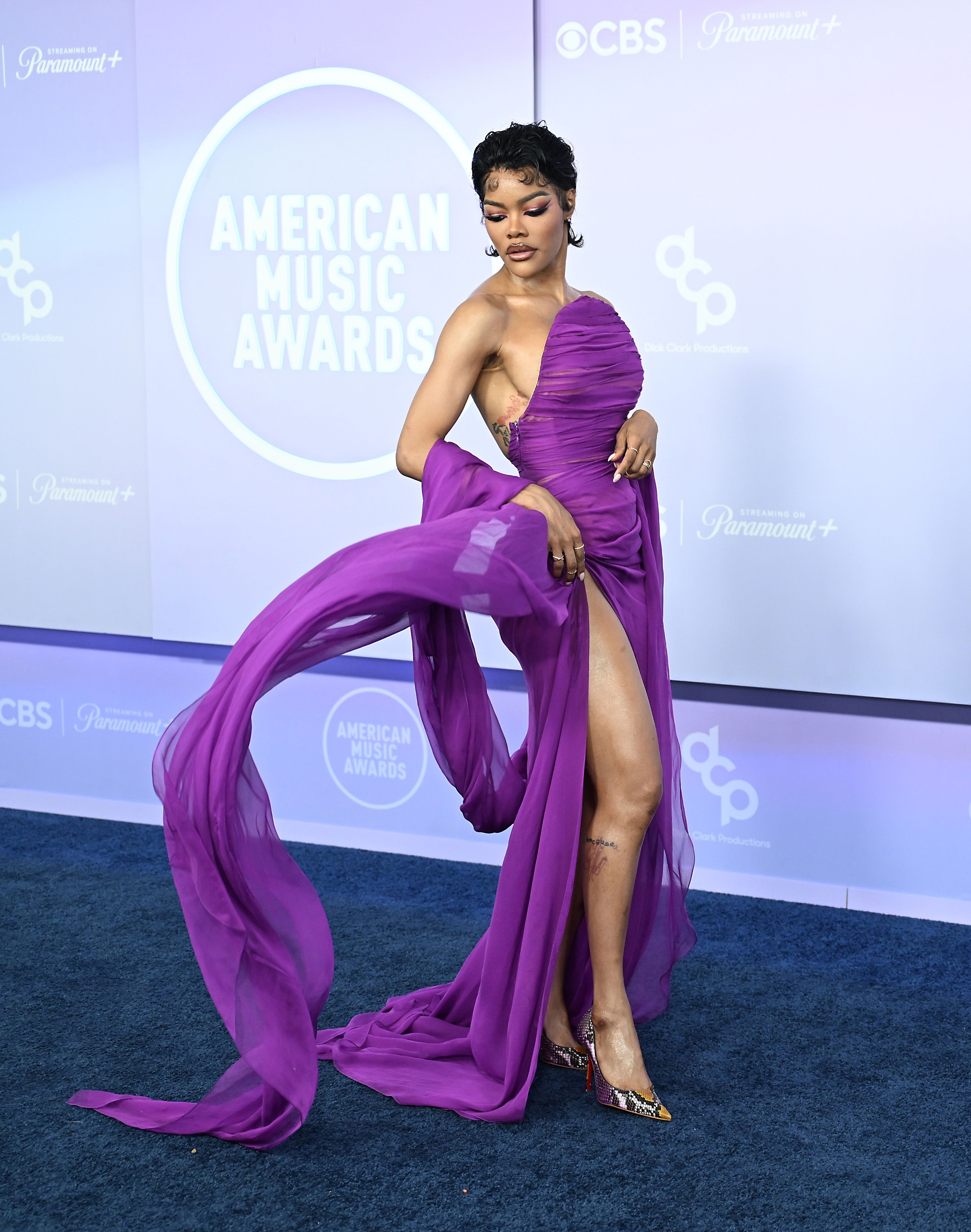 Teyana Taylor just invented the formalwear mullet