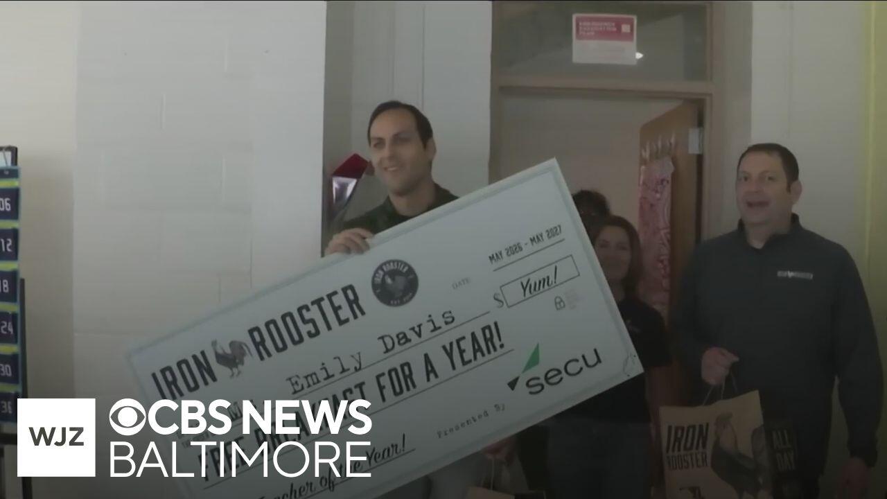 Anne Arundel County middle school teacher wins Iron Rooster breakfast ...