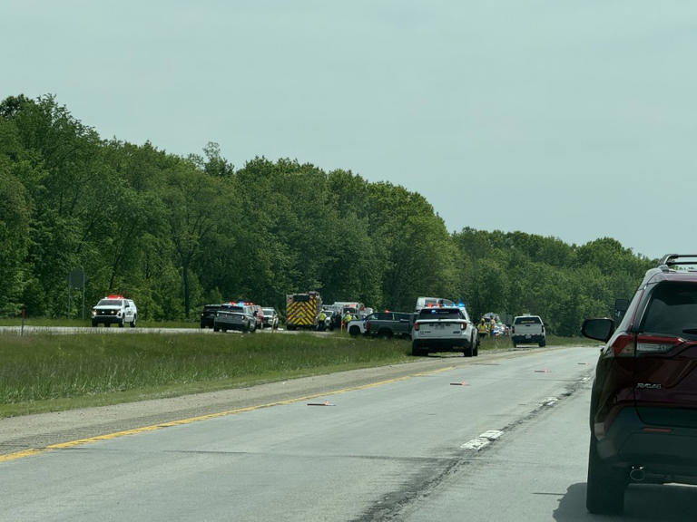 Crash kills two MDOT workers on US-127 in Mason