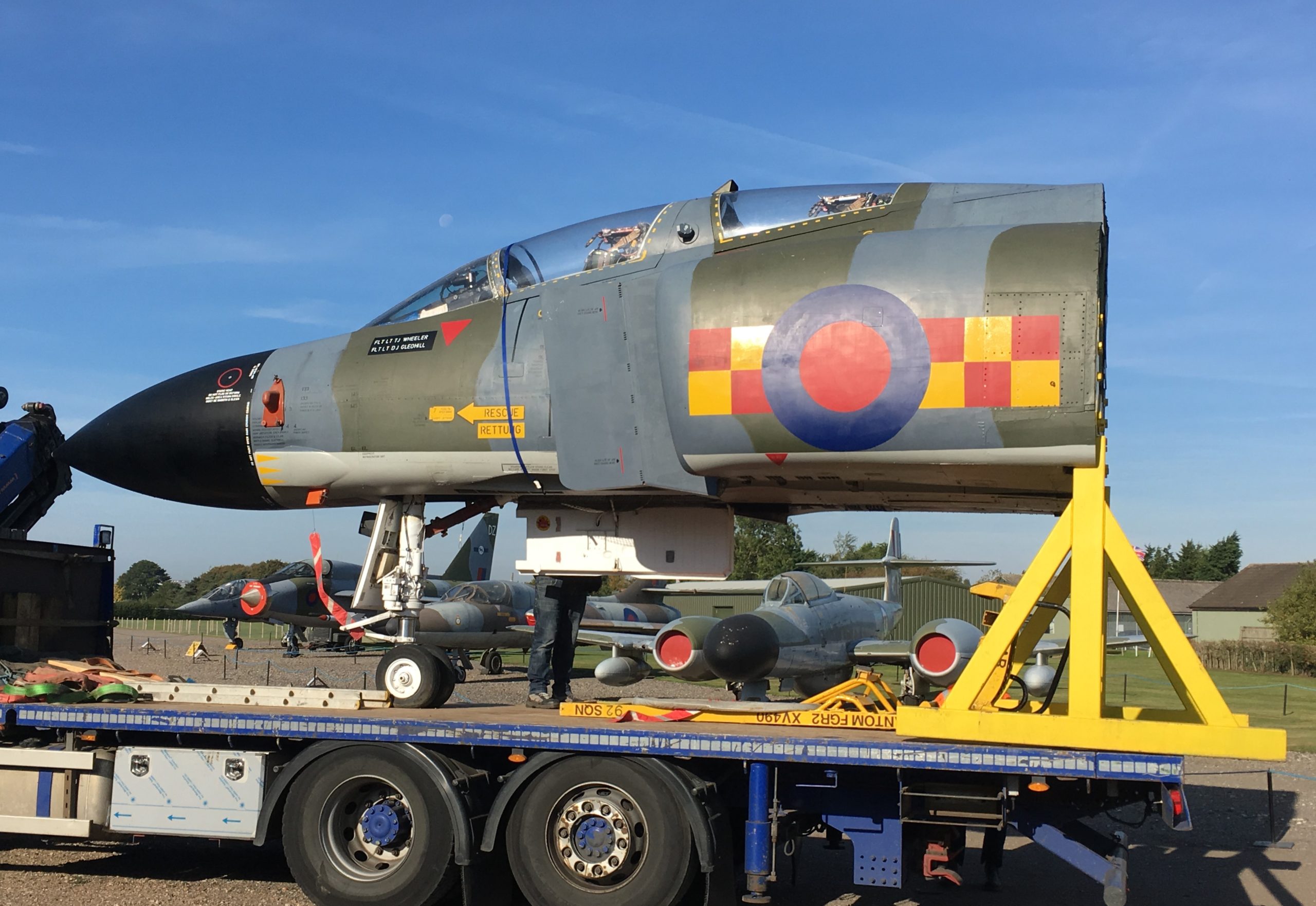 RAF Phantom XV490 cockpit to leave Newark Air Museum after more than a ...