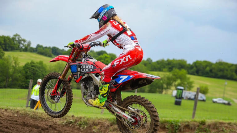 Charli Cannon scores first WMX victory after Lachlan Turner crash