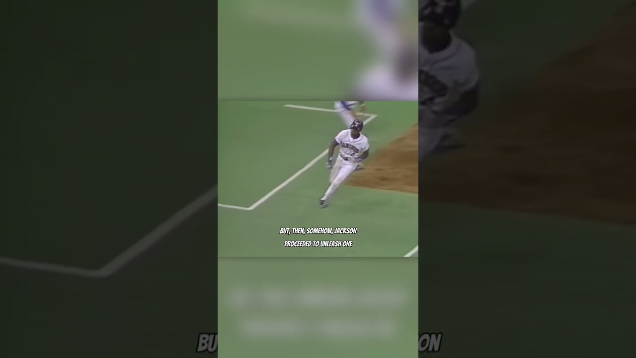 The time Bo Jackson made a perfect throw home from the warning track