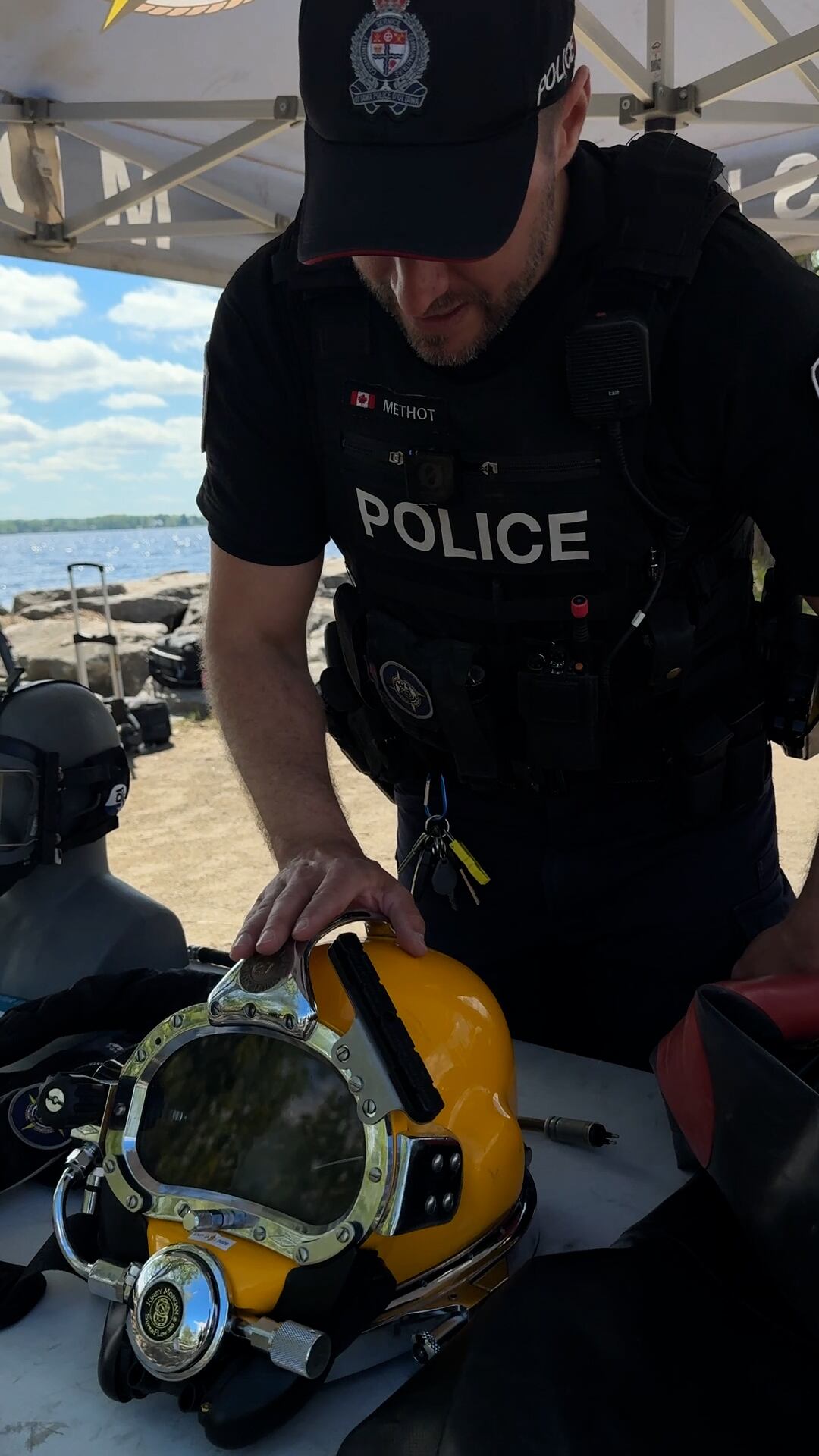 Here's the gear Ottawa police use for water rescues