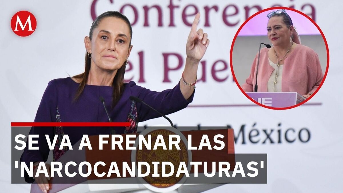 Sheinbaum deslinda al INE de frenar narcocandidatos y pasa la ...