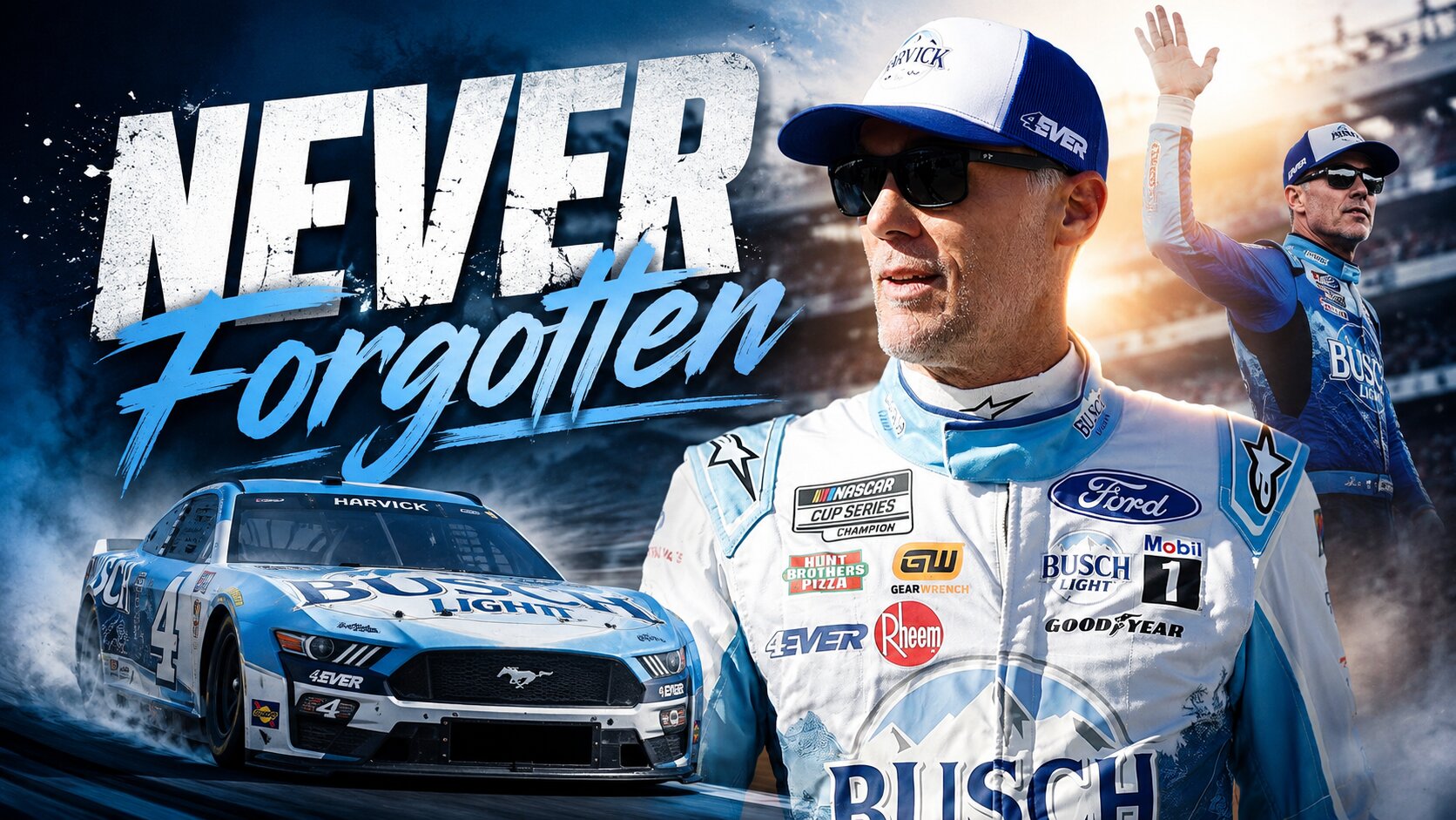 Kevin Harvick on Kyle Busch: Grief he knows from Dale Earnhardt's death