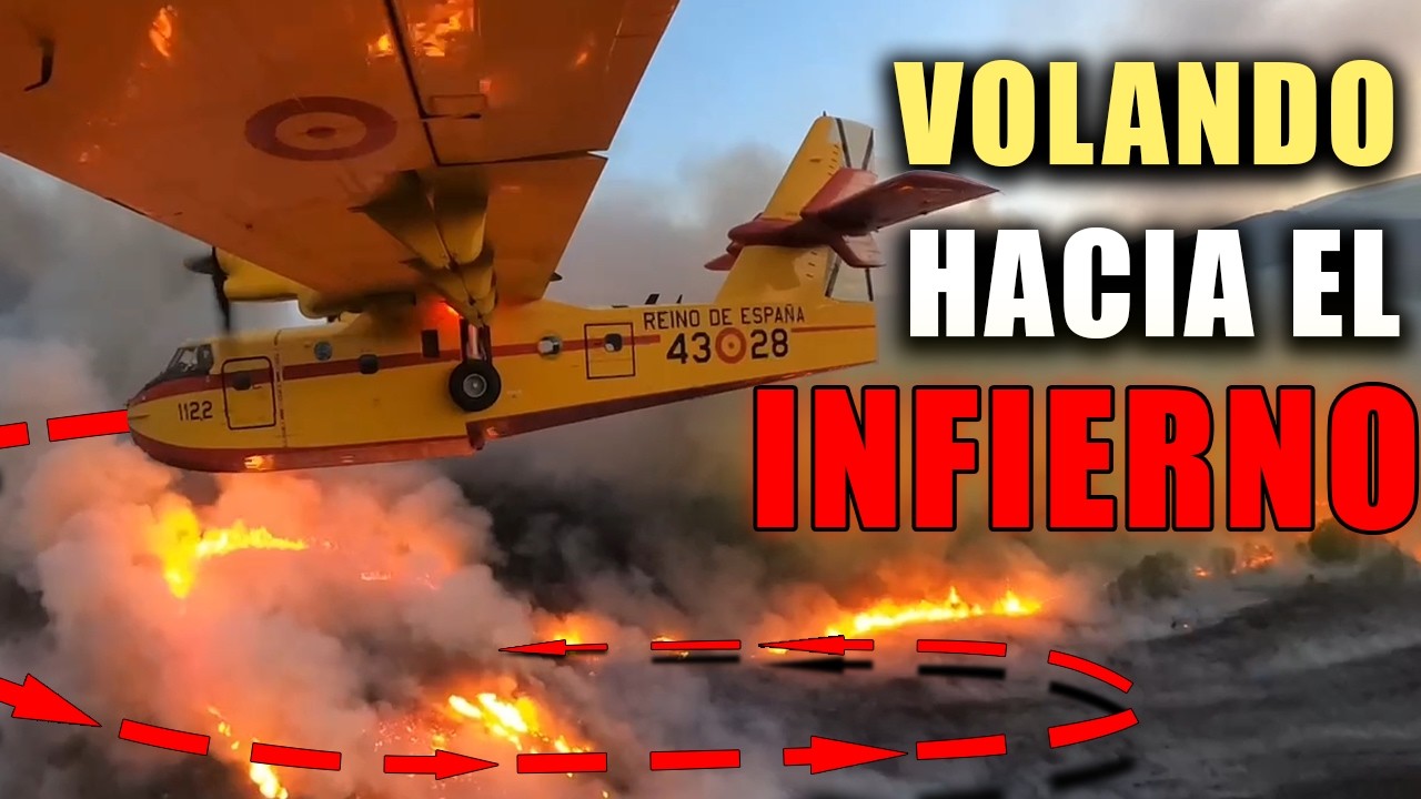 A bordo de un avión apagafuegos / Volando como nadie más se atreve