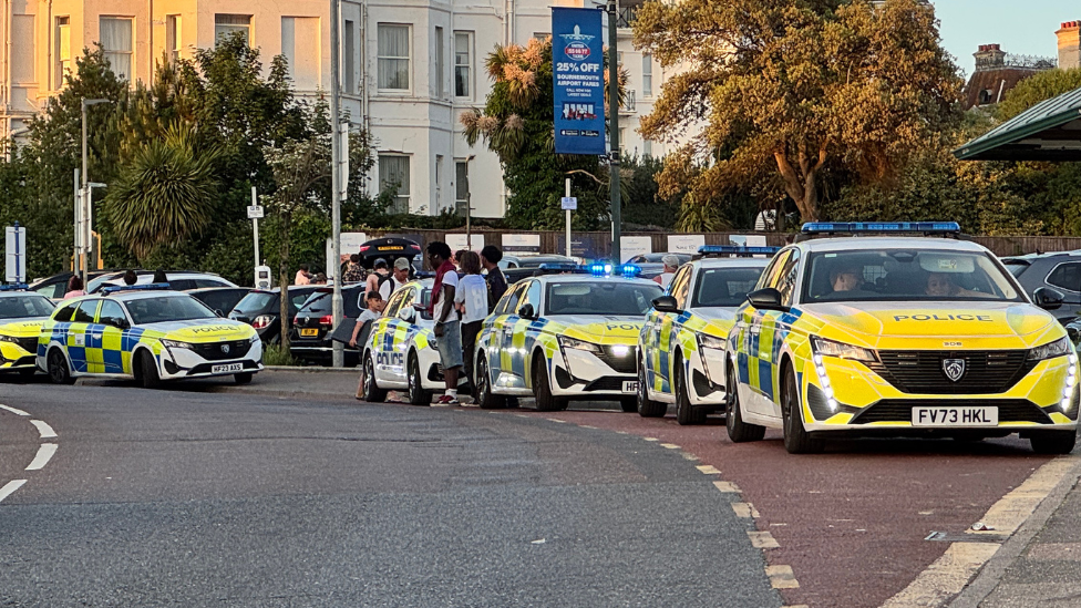 Beach disorder sees arrests as officers assaulted