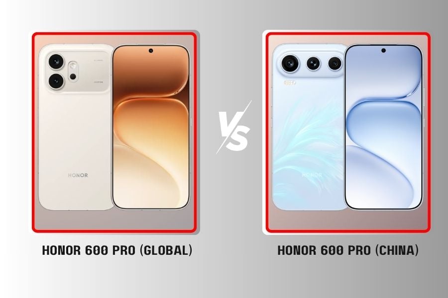 Honor 600 Pro global vs Chinese model: Two markets, two different phones
