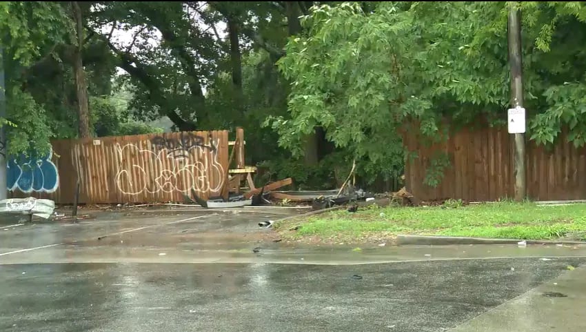 Innocent woman after car loses control in pursuit crash, GSP says