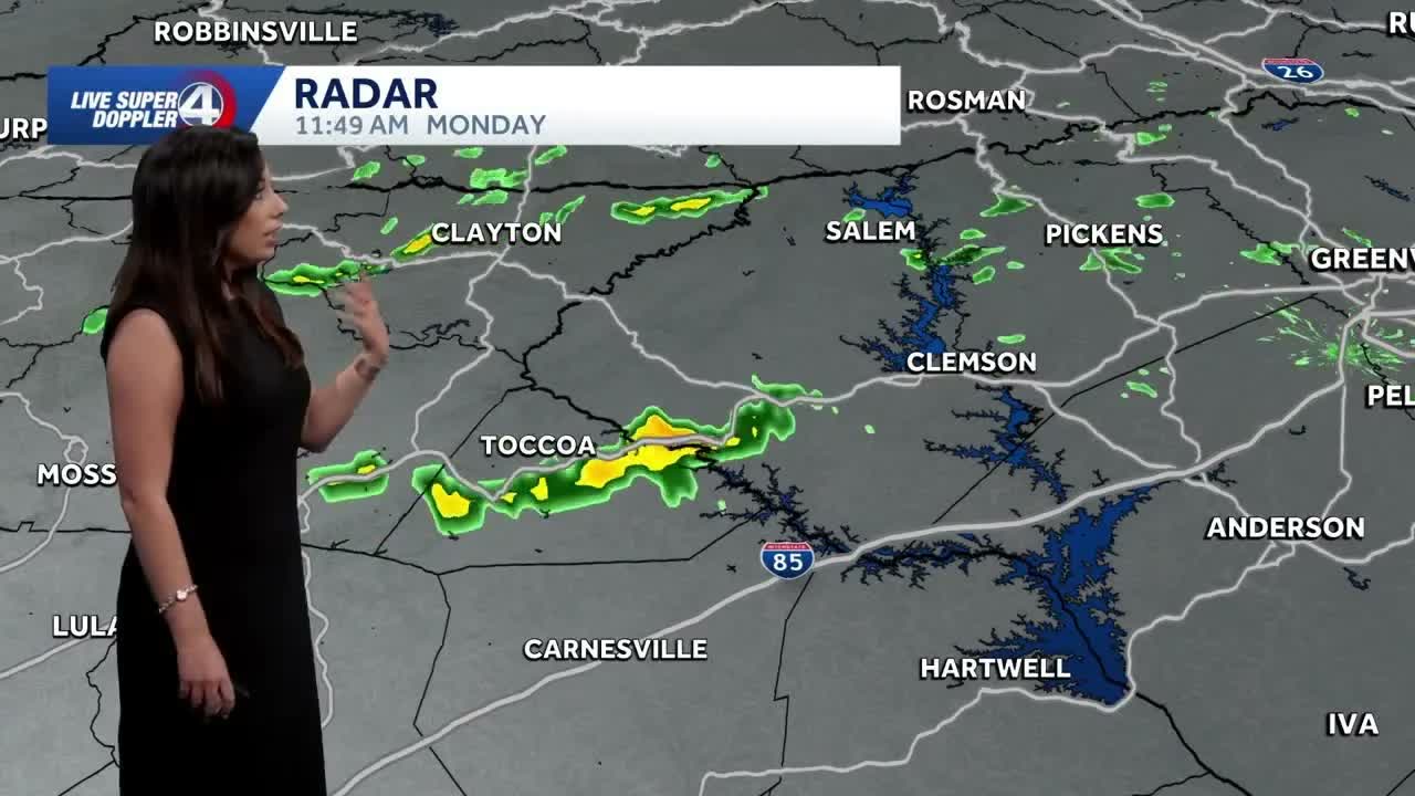 Continued rain and storms expected in South Carolina