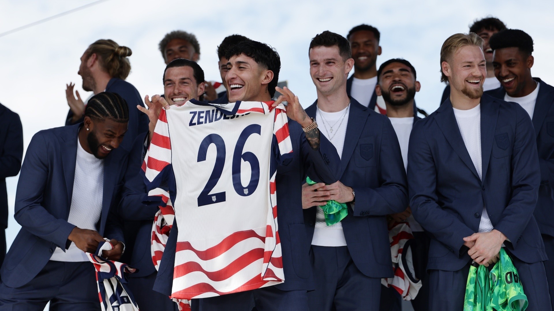 US men's national team unveils World Cup roster