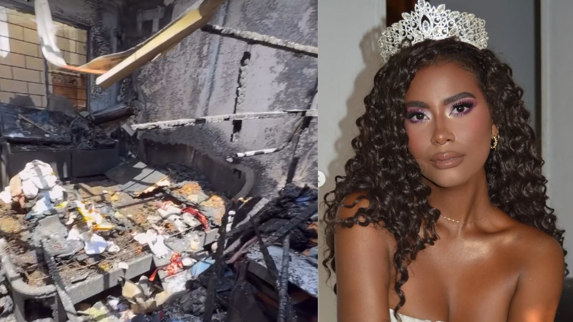 Dramático relato de reina popular Hania Orozco tras incendio en su ...