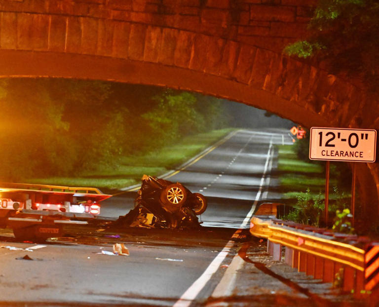 Long Island driver killed in vicious crash that cuts his car in half
