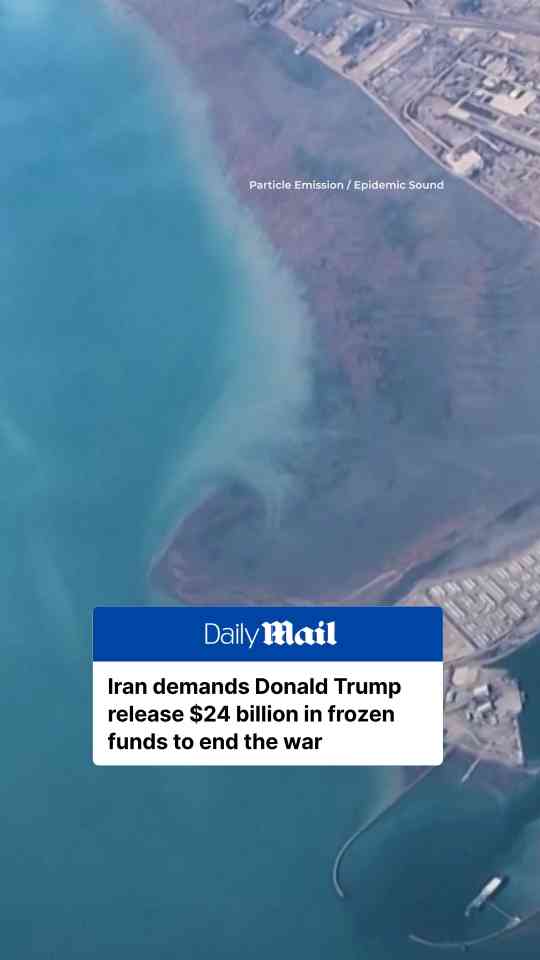Iran reportedly demands release of frozen funds in talks to end conflict