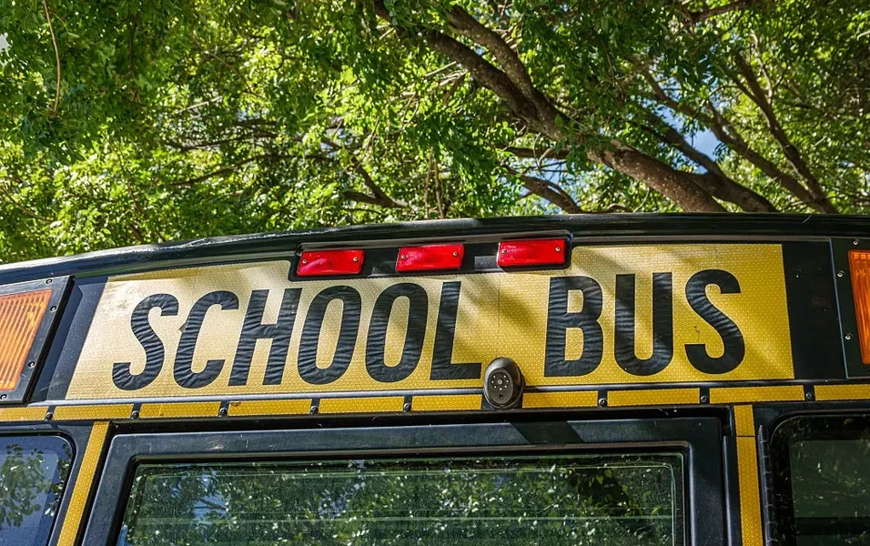 Video shows Florida teen hit by car at school bus stop
