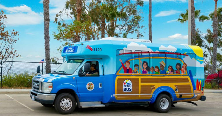 Beach bus program will take SoCal residents to Santa Monica for just $6 ...