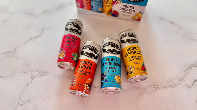 4 Dogfish Head canned cocktails, ranked worst to best