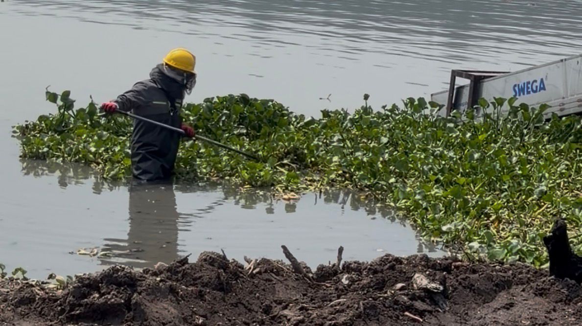 Conagua limpia presa Endhó con plan maestro