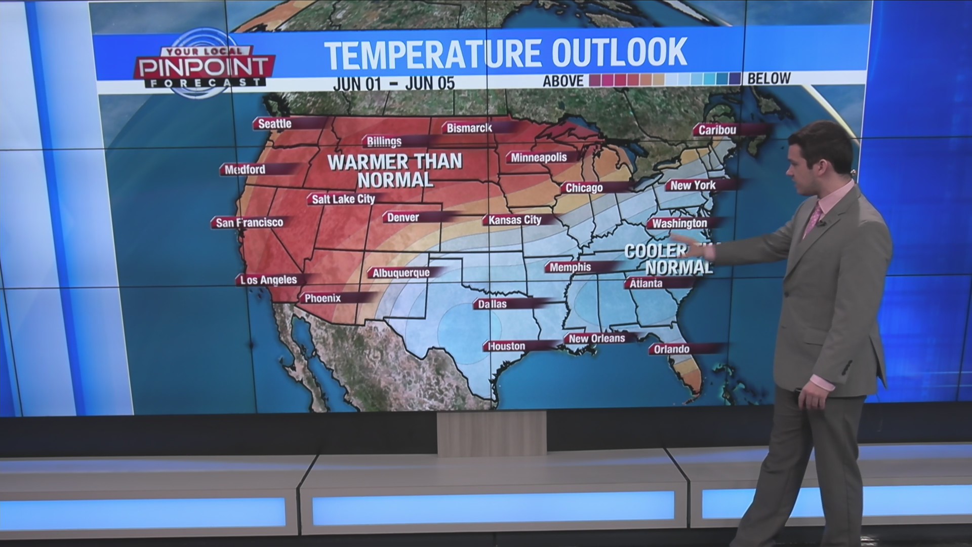Long stretch of hot weather