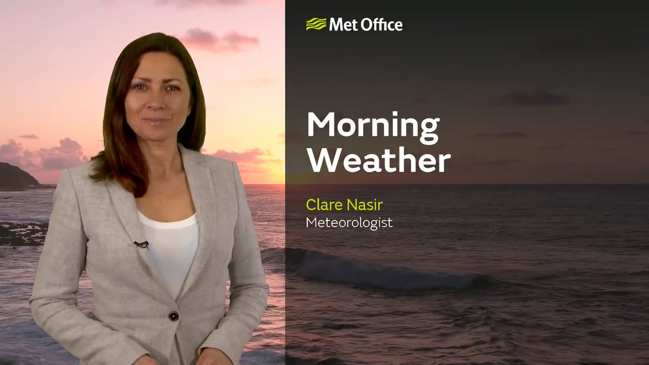 Met Office Tuesday morning weather forecast 21/04/2026