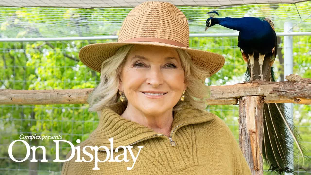 Martha Stewart's 153-acre farm & peacock collection | On display