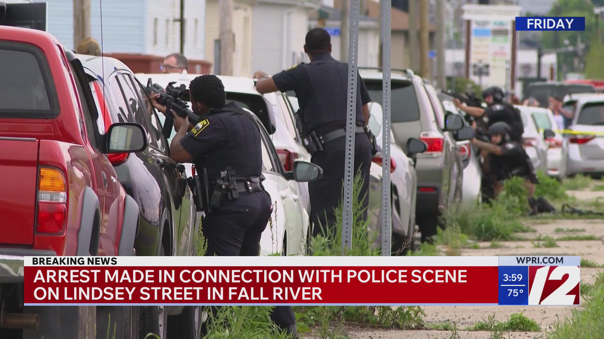 Fall River police arrest suspect in Lindsey Street incident