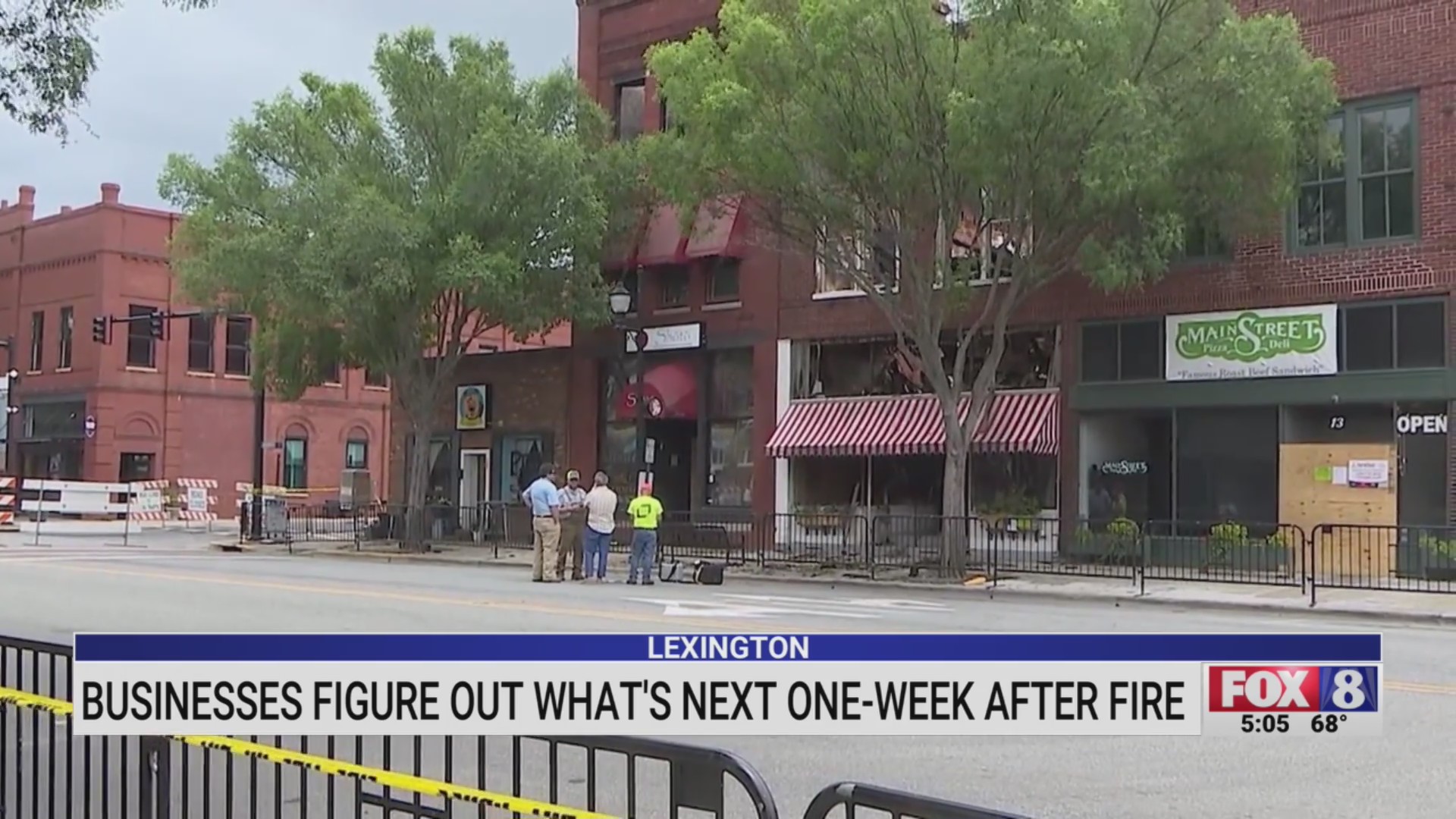 Lexington businesses take next steps 1 week after fire