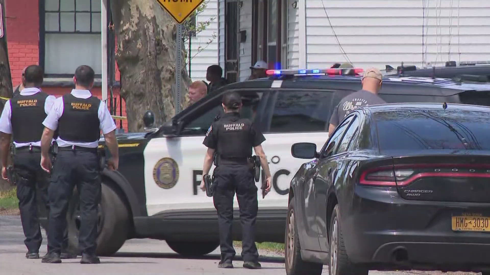 Officer and suspect shot during altercation on Sherman Street
