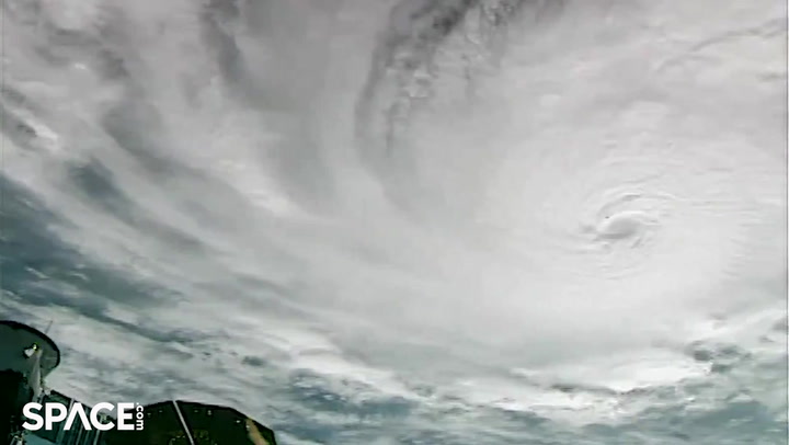Amazing views of Category 5 Hurricane Milton - views from space station
