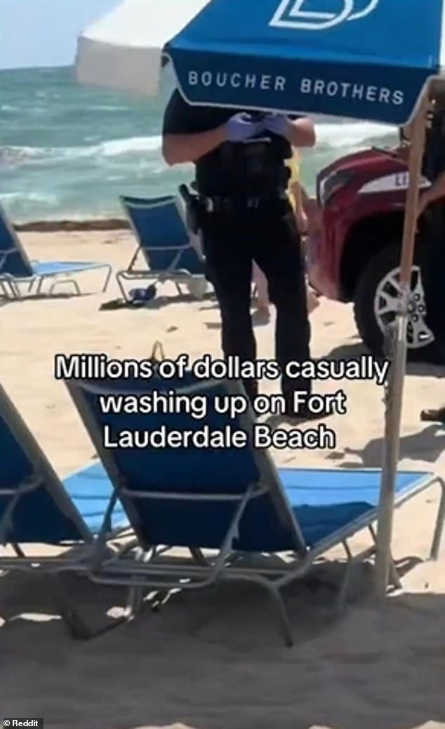 Man left stunned after finding package worth millions of dollars while ...