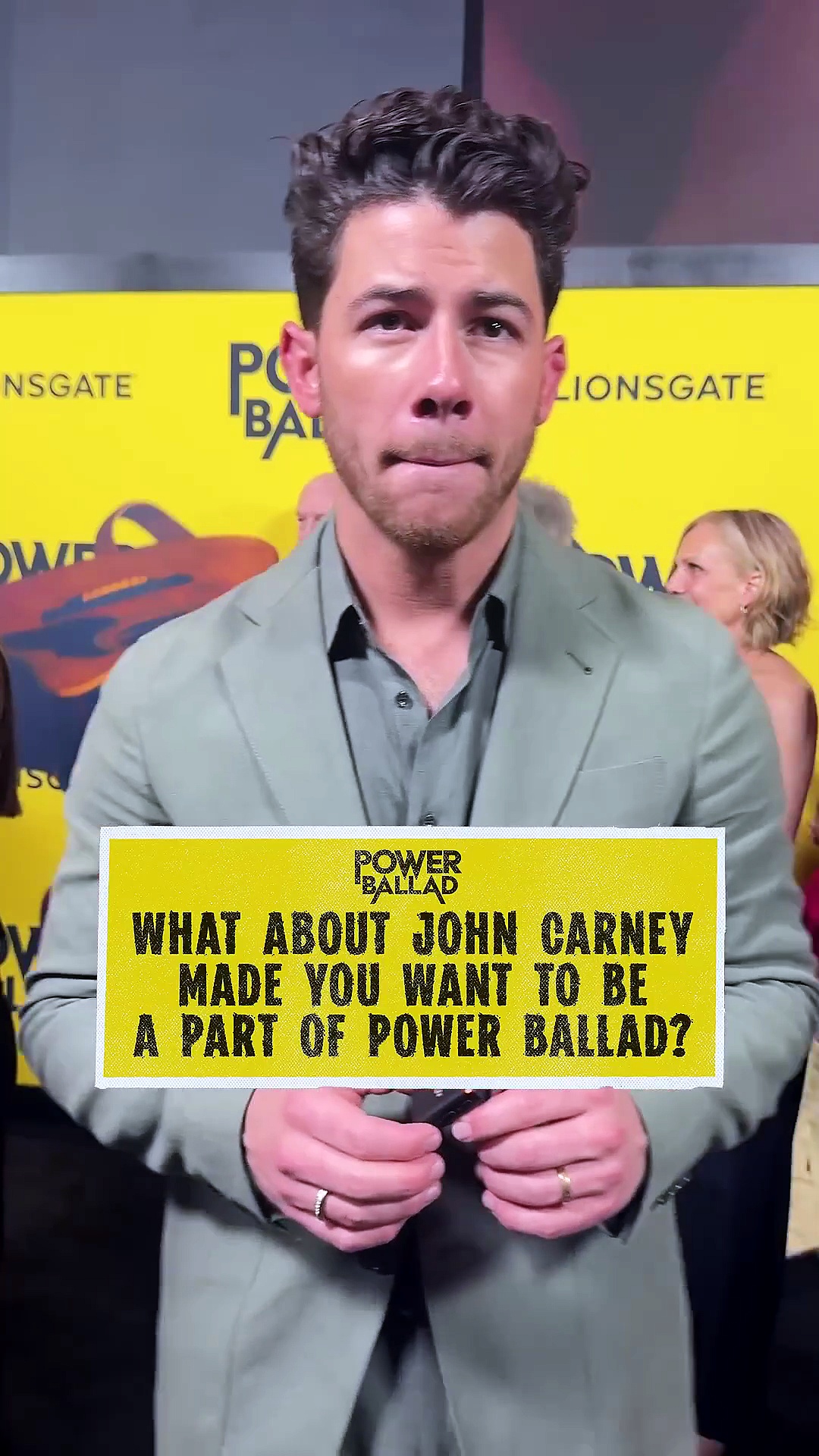 Paul Rudd and Nick Jonas talk John Carney's Power Ballad