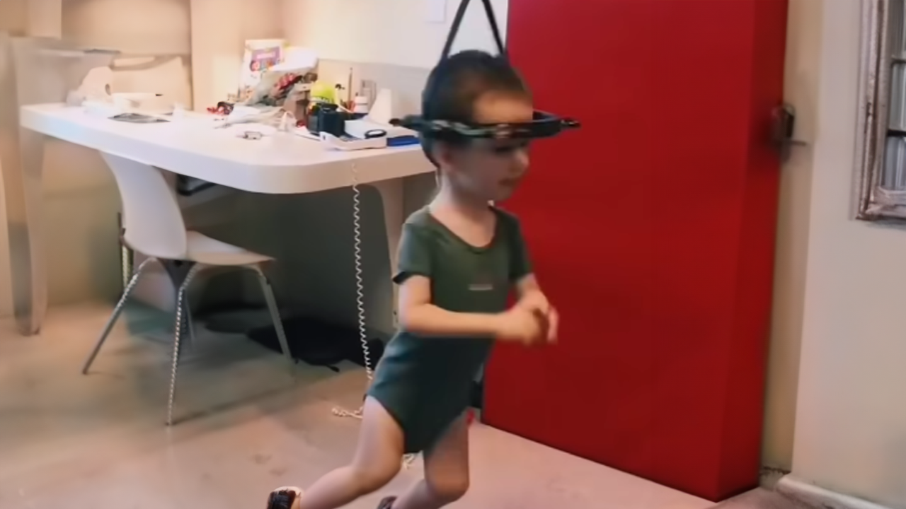 Doctor reacts to unusual child movement case