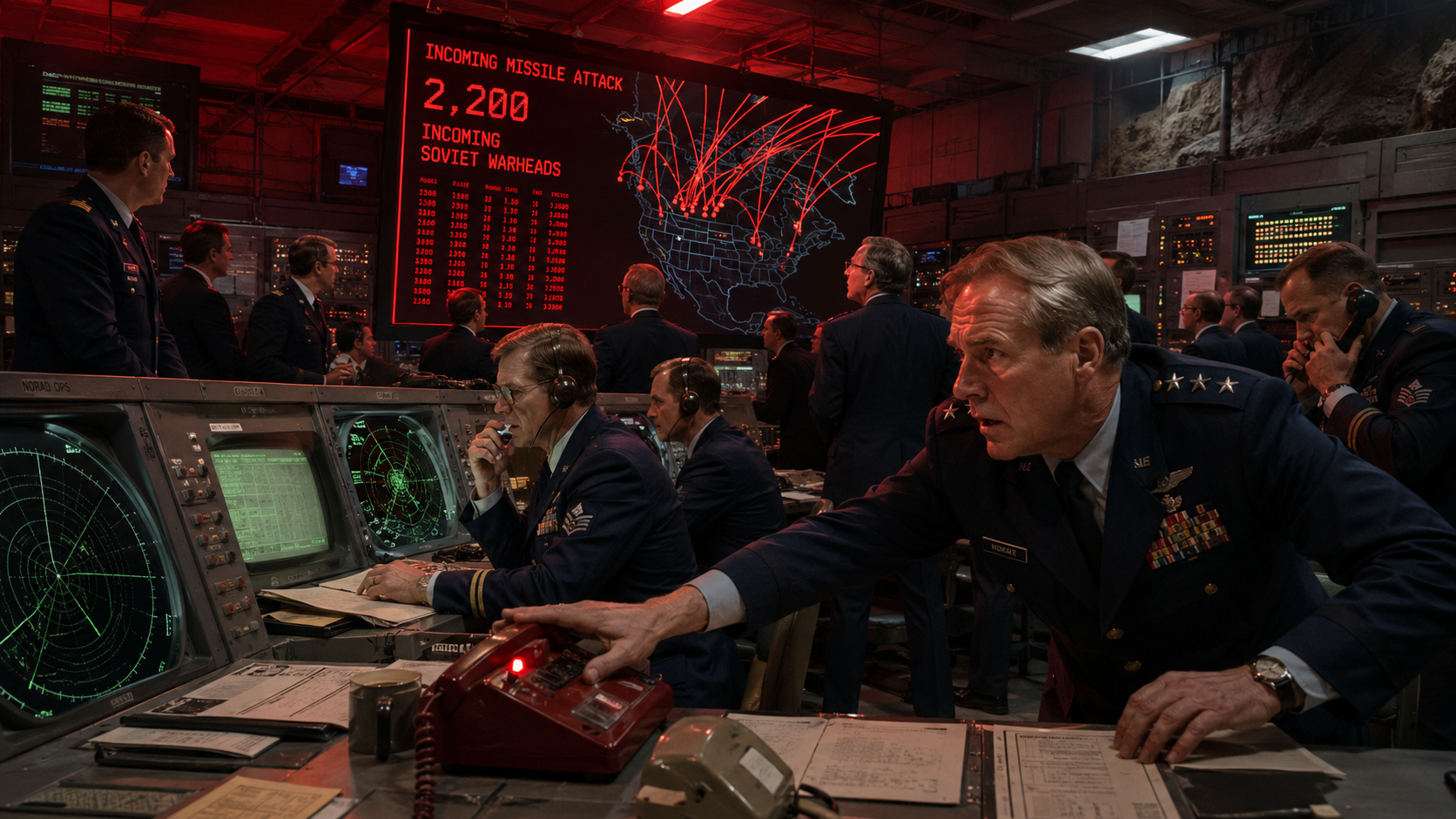 The 1979 NORAD false alarm - The day 2,200 Soviet nukes almost ...