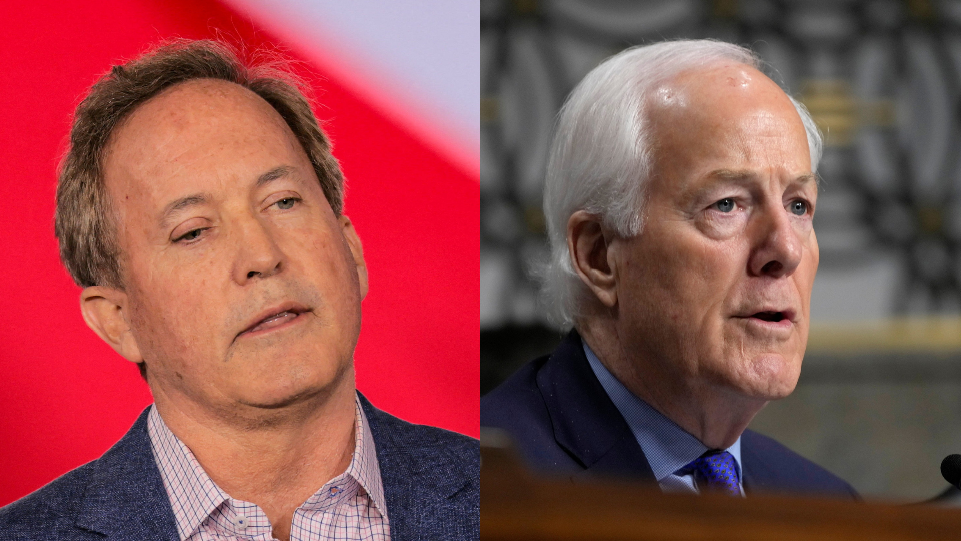 Texas runoff election results for Paxton vs. Cornyn in US Senate race