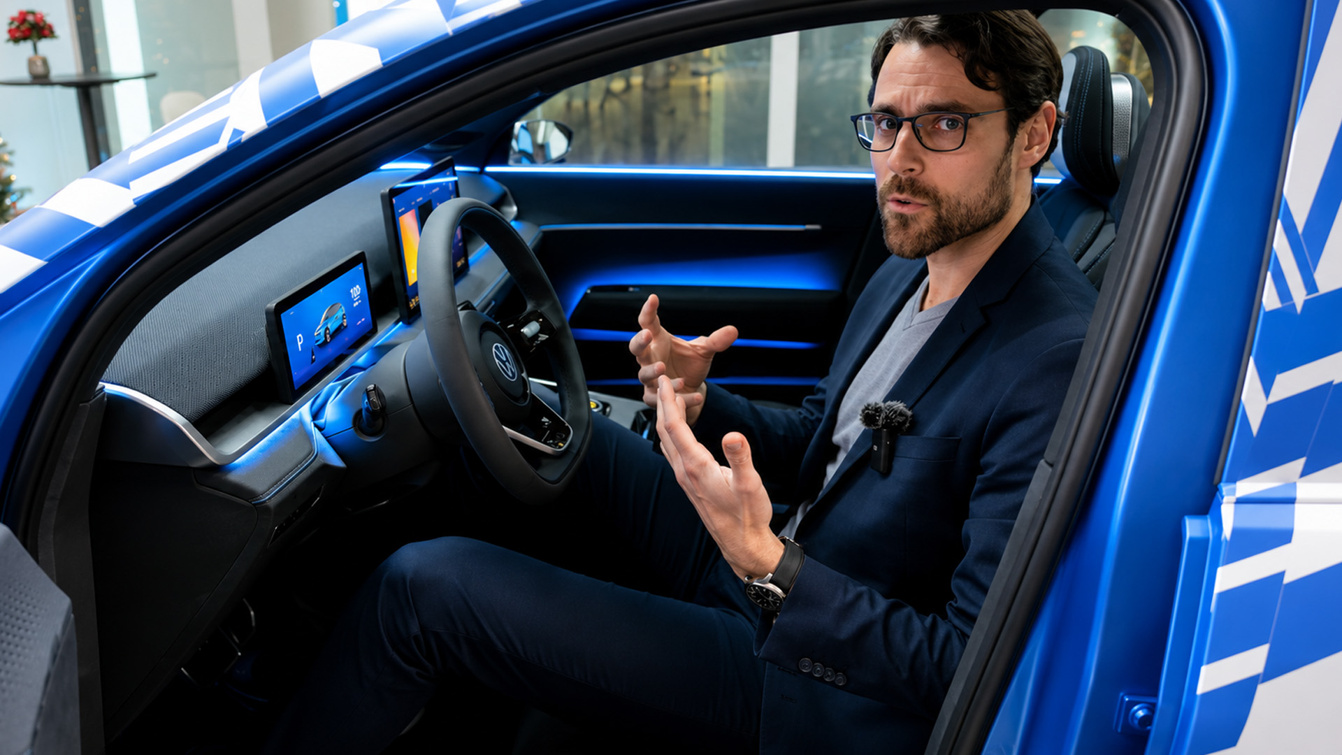 Small Volkswagen has a cabin that makes you feel comfortable