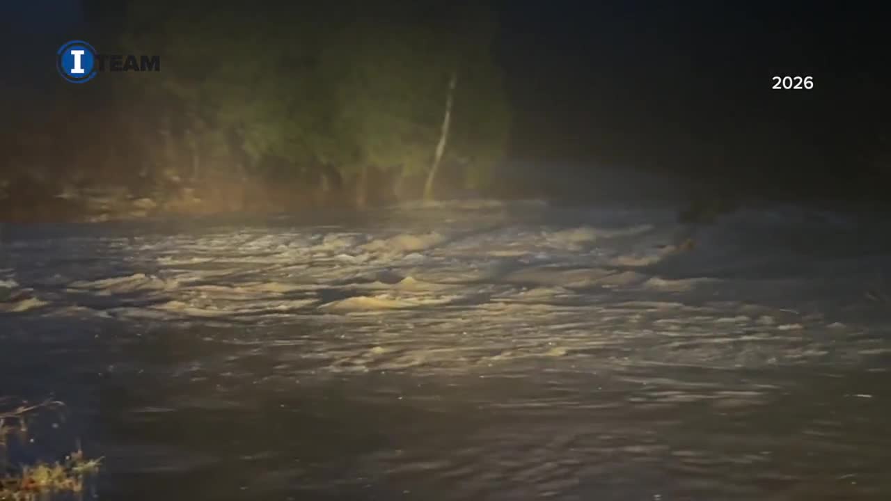 Neighborhood cut off after flood water submerged its only bridge