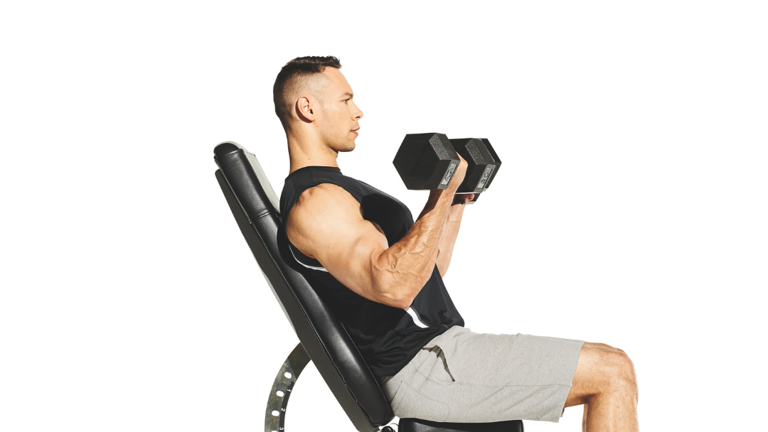 Top trainer Jeff Cavaliere and Andrew Huberman share a tough biceps and ...