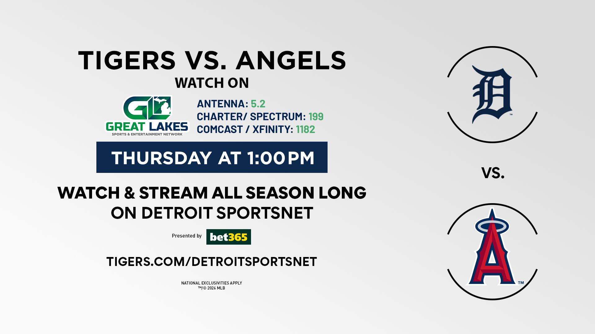 Great Lakes Sports & Entertainment Network to air Tigers-Angels Game 3 ...