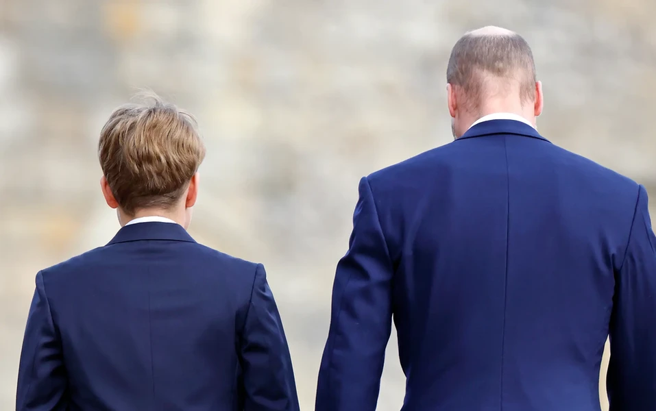 Prince William reveals Prince George now boards at Lambrook