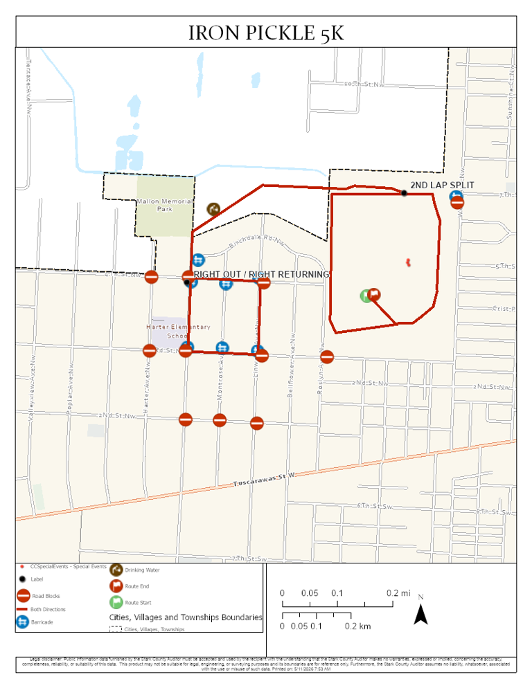 Canton Iron Pickle race brings road closures and parking bans